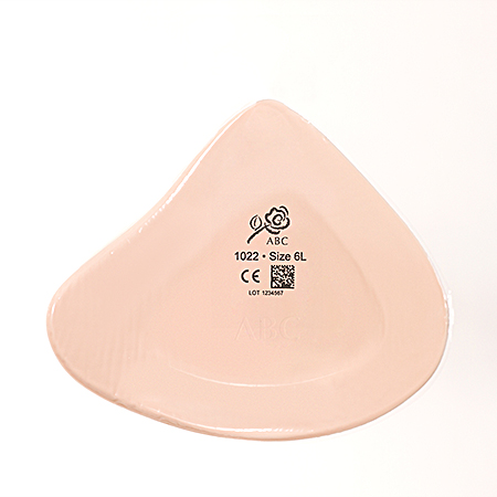 American Breast Care Asymmetric Lightweight Breast Form - 10222 | WPH