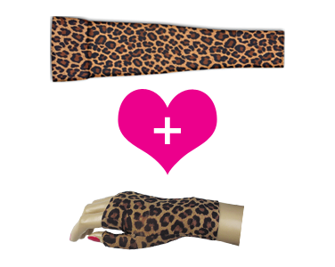 Leo Leopard Sleeve & Gauntlet Set | WPH