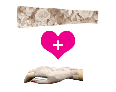 Romantic Rose Sleeve & Gauntlet Set | WPH